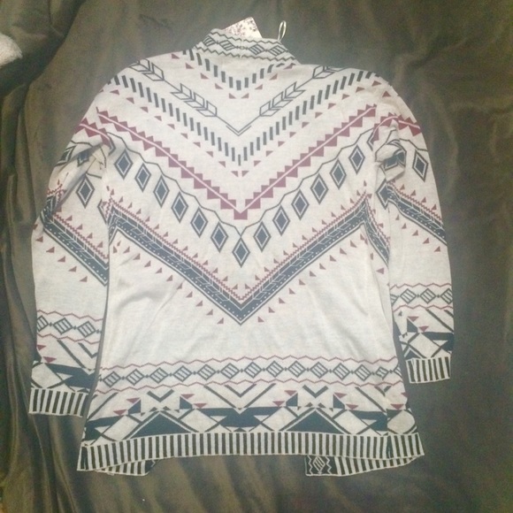 Pink Republic | Sweaters | Pink Republic Sweater Cardigan Geometric ...